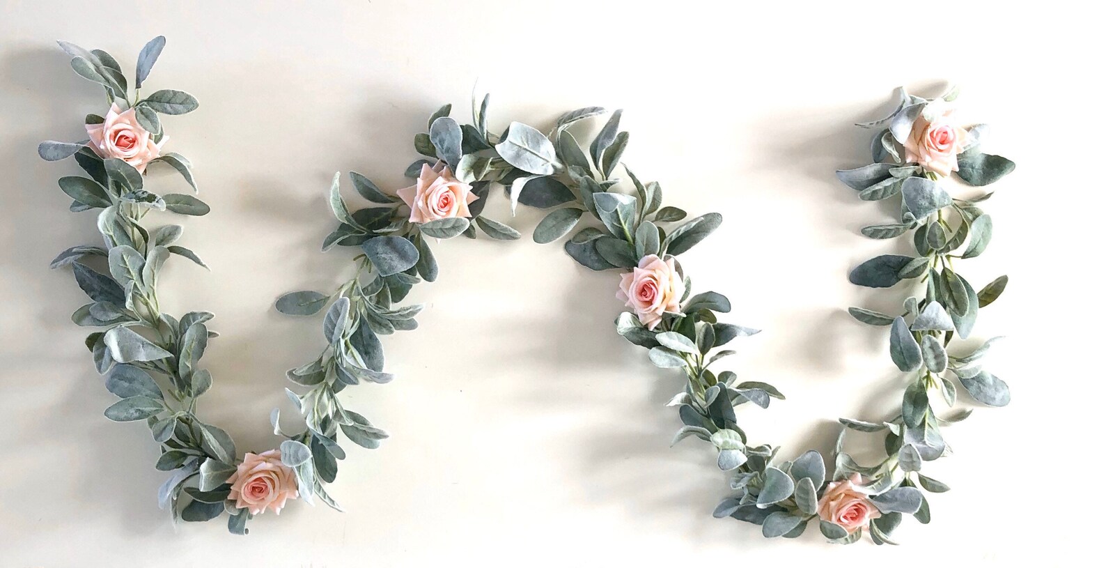 Lambs Ear Garland Artificial Lambs Ear Garland Wedding - Etsy