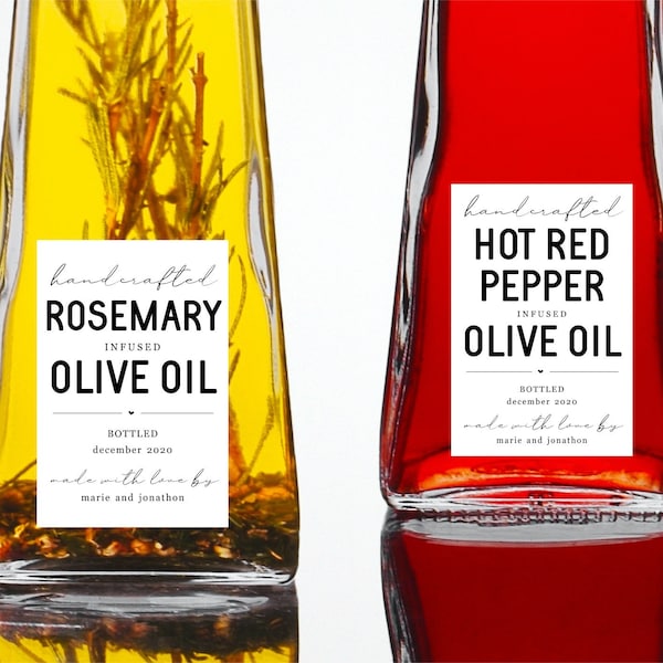 Printable Olive Oil Labels - Etsy