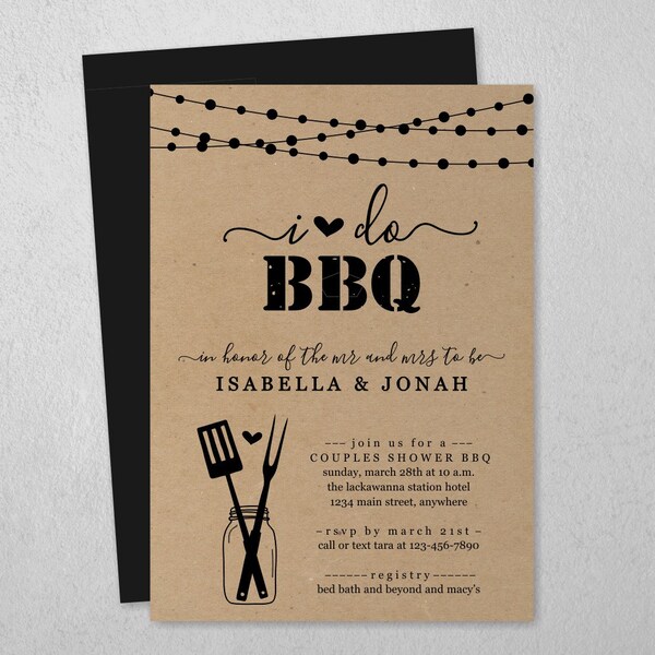 I Do Bbq Wedding - Etsy