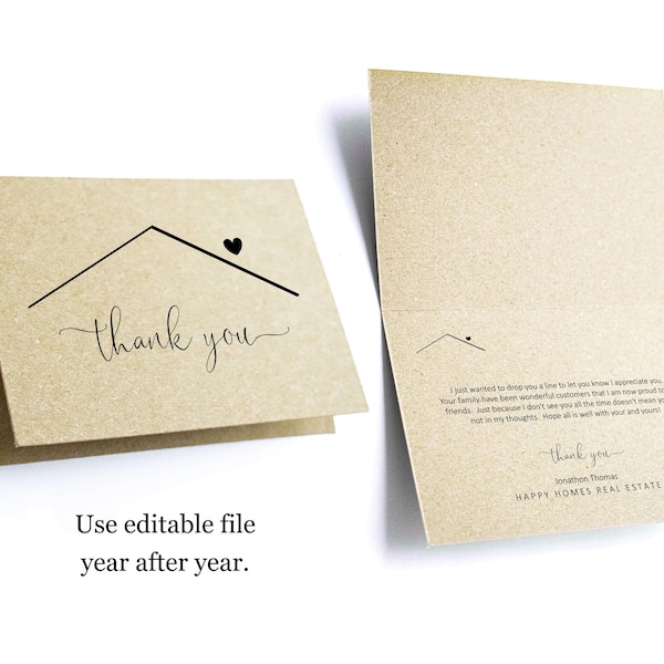 Realtor Thank You Card - Etsy