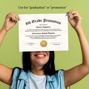 8th Grade Graduation Homeschool Diploma, 5th Grade Home School ...