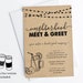 Neighborhood Meet & Greet Invitation Template, Printable Meet the ...