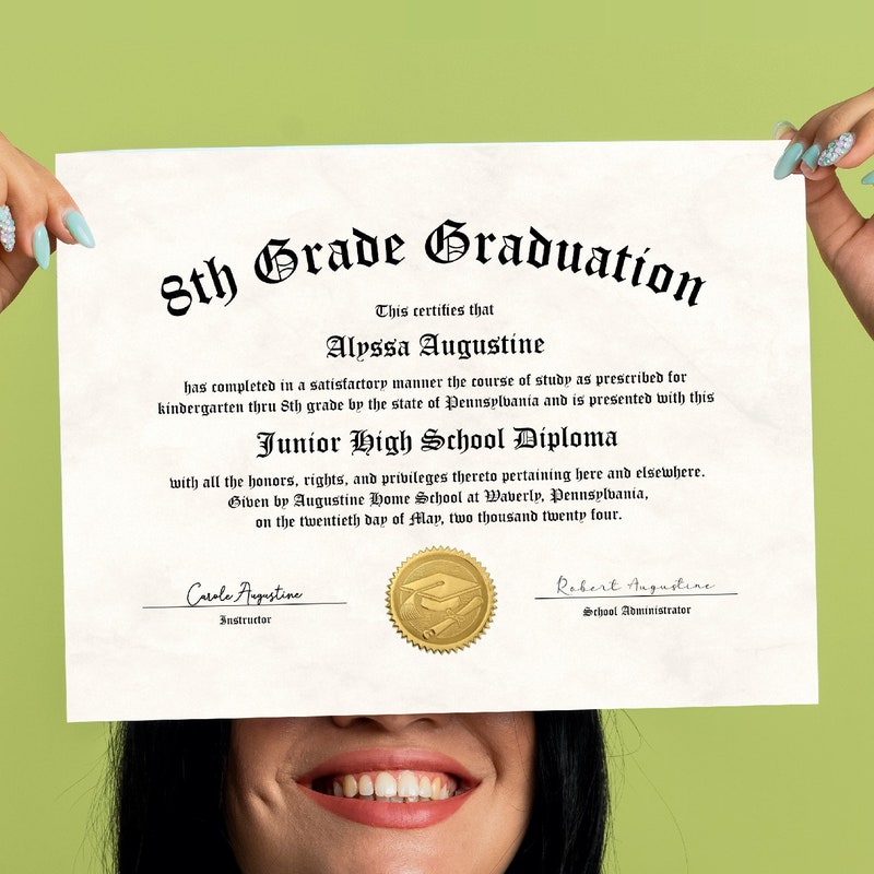 8th Grade Graduation - Etsy
