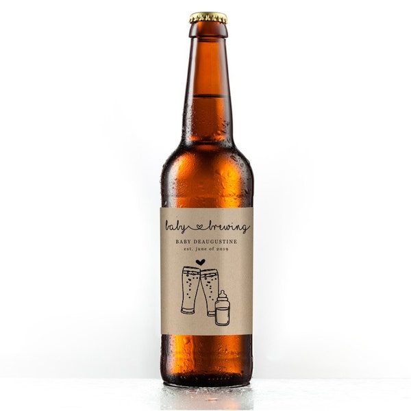 Beer Bottle Labels - Etsy