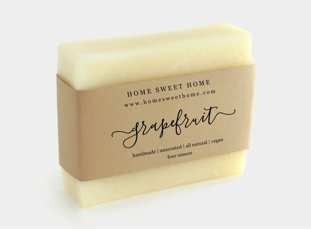 Editable Soap Label Template, Printable Easy Instant Download Digital ...