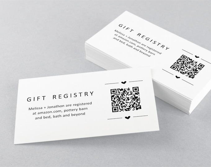 Wedding Website Template Card QR Scan Template for Wedding Website the ...