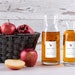 Homemade Apple Cider Label Template - Printable Hard Cider Bottle Gift ...