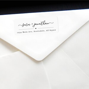 Return Address Label Template, Printable Envelope Label, Avery 1 X 2 5/ ...
