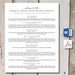 Dance Recital Program Template - Printable Piano Recital - Word, PDF ...