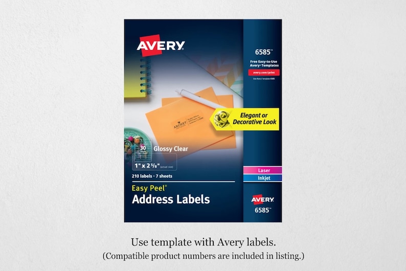 Printable From the Library of Sticker Template, This Book Belongs to ...