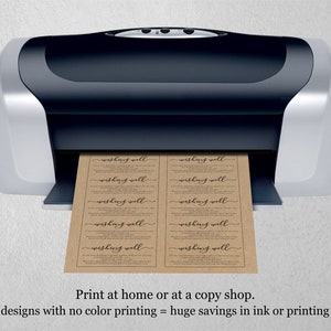 Simple Wishing Well Card Template, Printable Honeymoon Fund Poem Insert ...