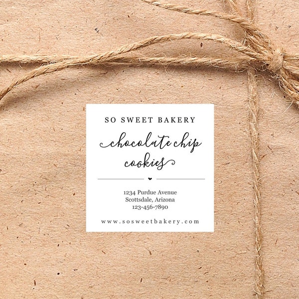 Bakery Labels - Etsy