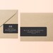 Printable Black Address Template for Envelope Wraparound - Etsy