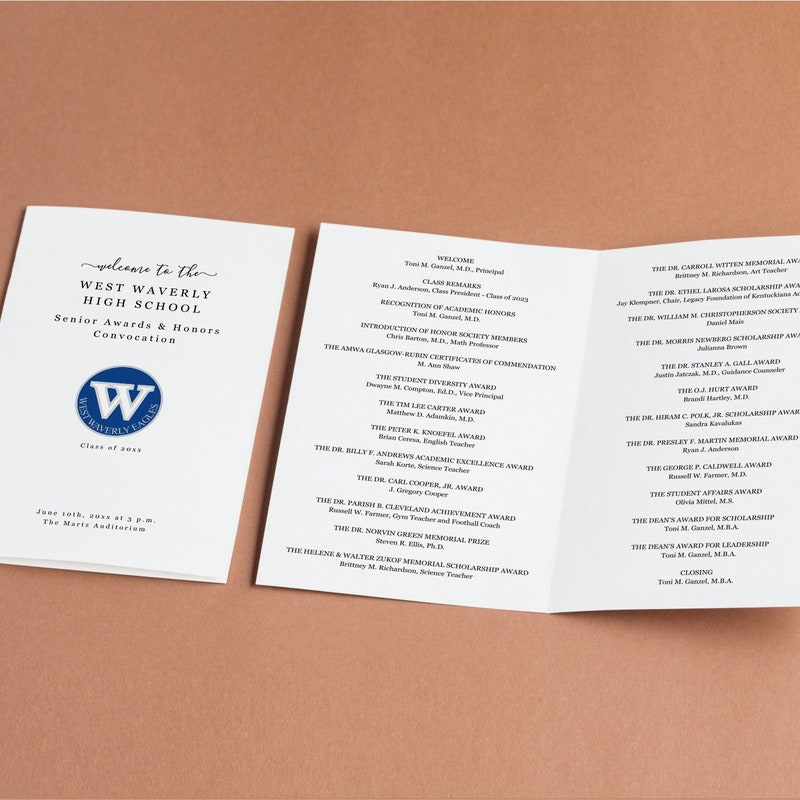 Souvenir Booklet Template - Etsy