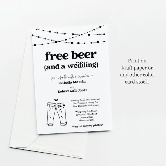 Tacky Wedding Invitations