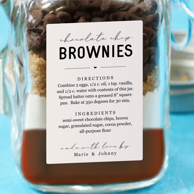 Pantry Mix Label - Etsy