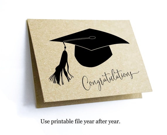 Printable High School Graduation Congratulations Daughter Graduation