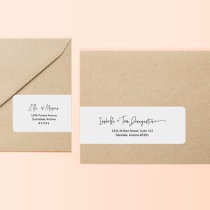 Printable Address Template for Envelope Wraparound Labels Avery 22838 ...