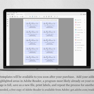 Graduation Address Label Template Printable Download, Avery Labels 2 X ...