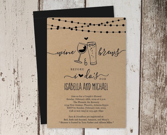 Wedding Invitation Samples Couple Hosting