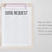 Printable Song Request Sign and Song Request Sheet, DJ Song Request ...