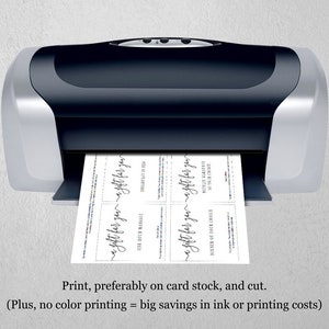 Printable Coupon Template, Card Book, Kraft Paper, Editable PDF Instant ...