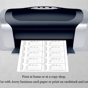 Printable Business Raffle Ticket Template, Simple Business Card Size ...