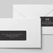 Printable Black Address Template for Envelope Wraparound Labels Avery ...