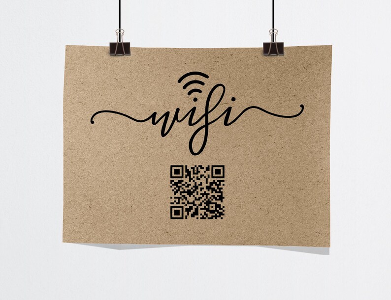 Rick Roll Your Guests Funny Wifi QR Code Sign Prank Never - Etsy