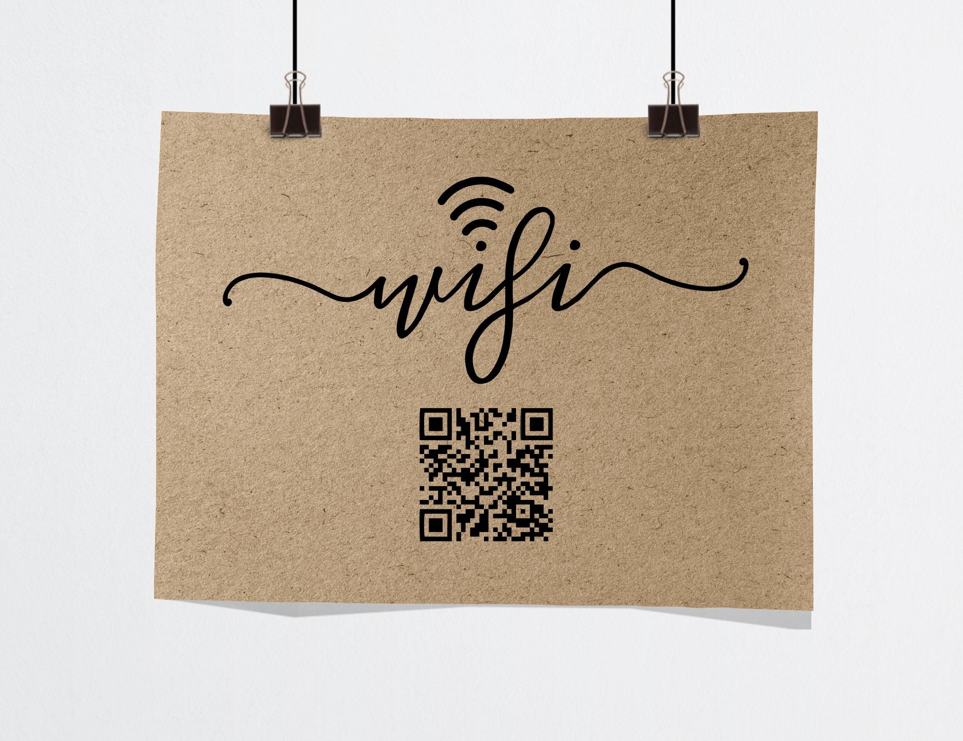 Rick Roll Your Guests Funny Wifi QR Code Sign Prank Never Gonna Give