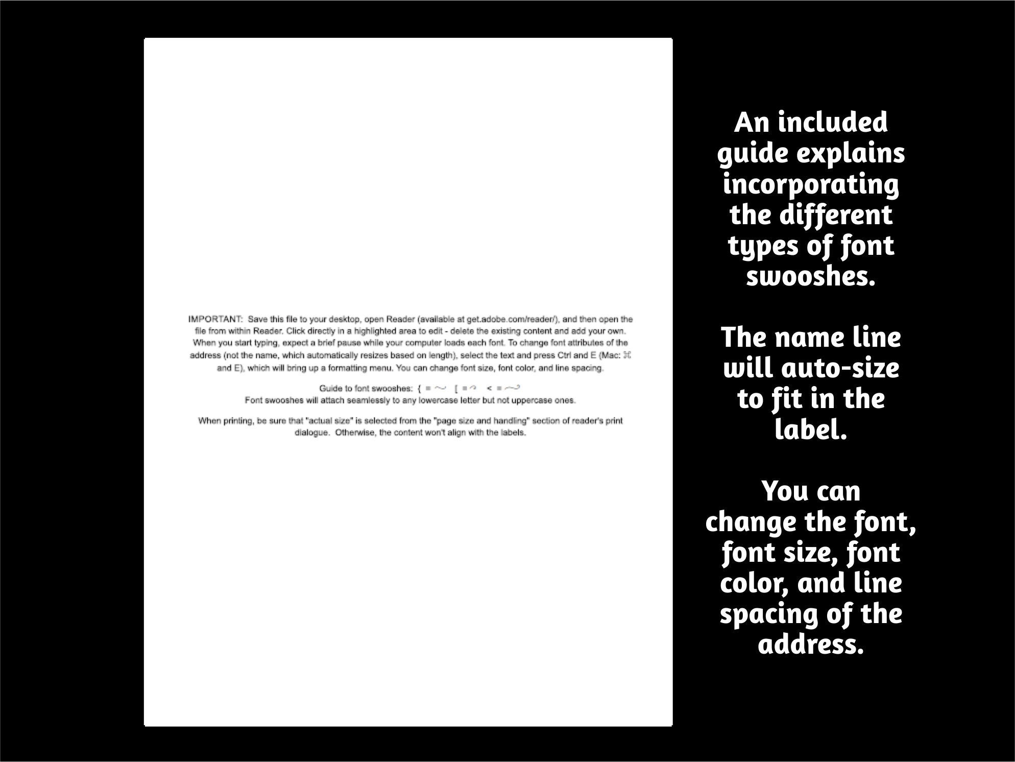 Address Label Template - Printable Envelope Label, Avery 1 x 2-5/8 ...