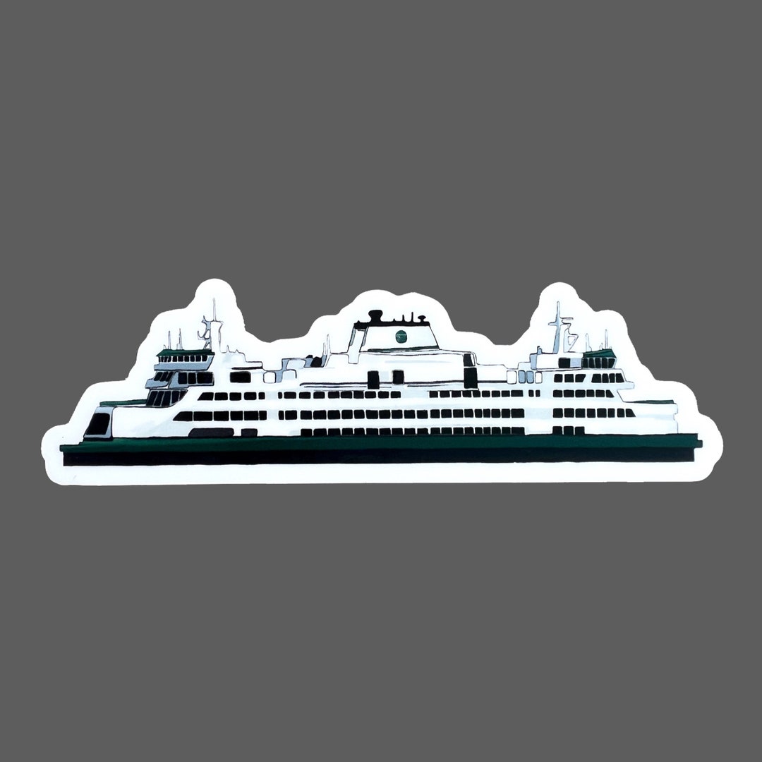 Ferry Sticker - Etsy