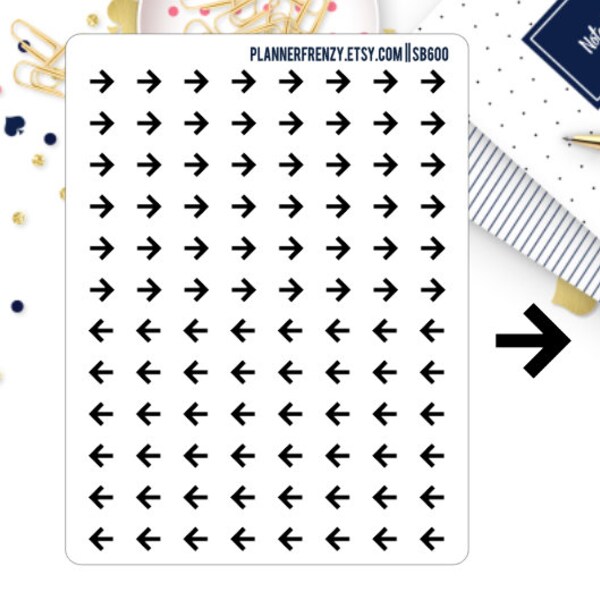 Arrow Stickers - Etsy