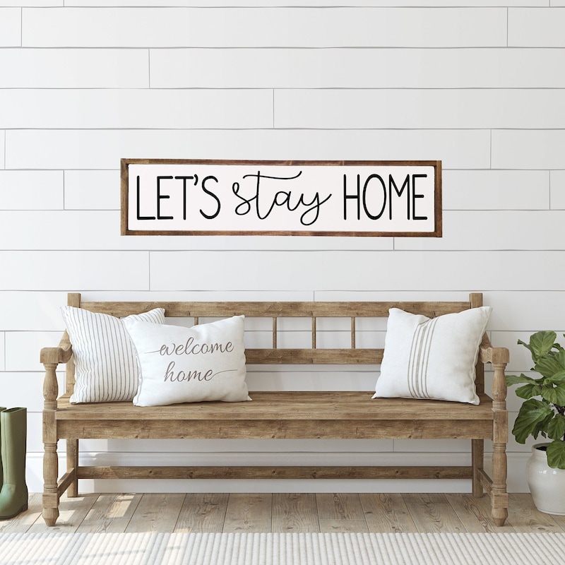 Lets Stay Home - Etsy