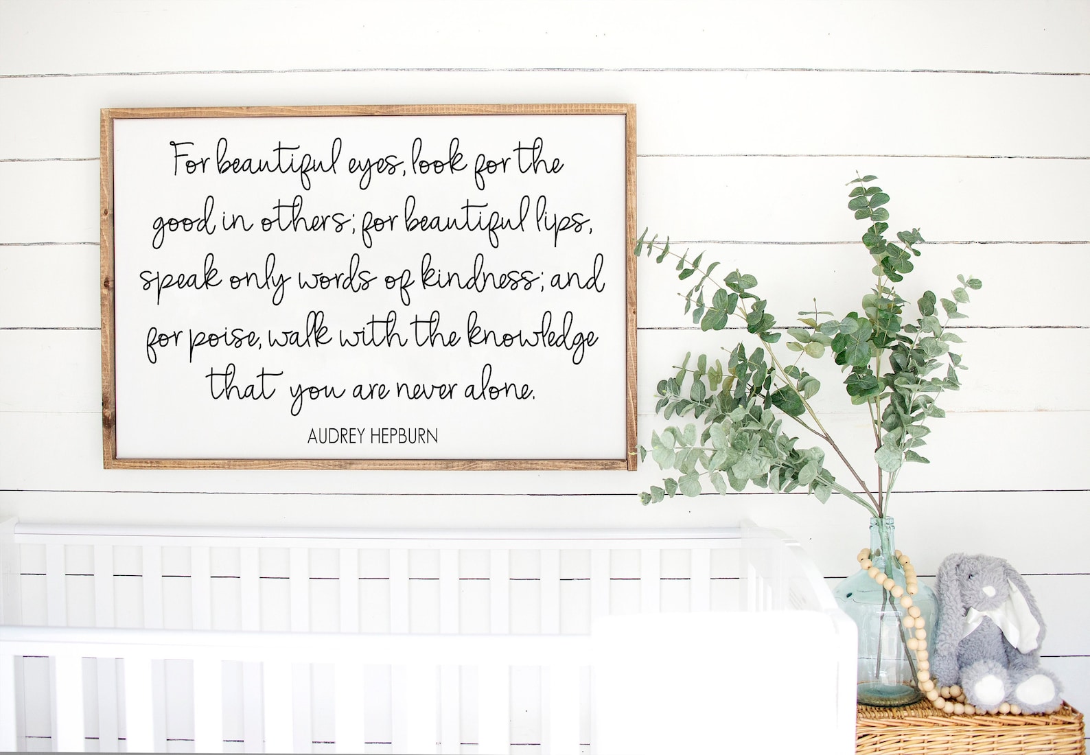 Audrey Hepburn Quote for Beautiful Eyes Wood Sign - Etsy