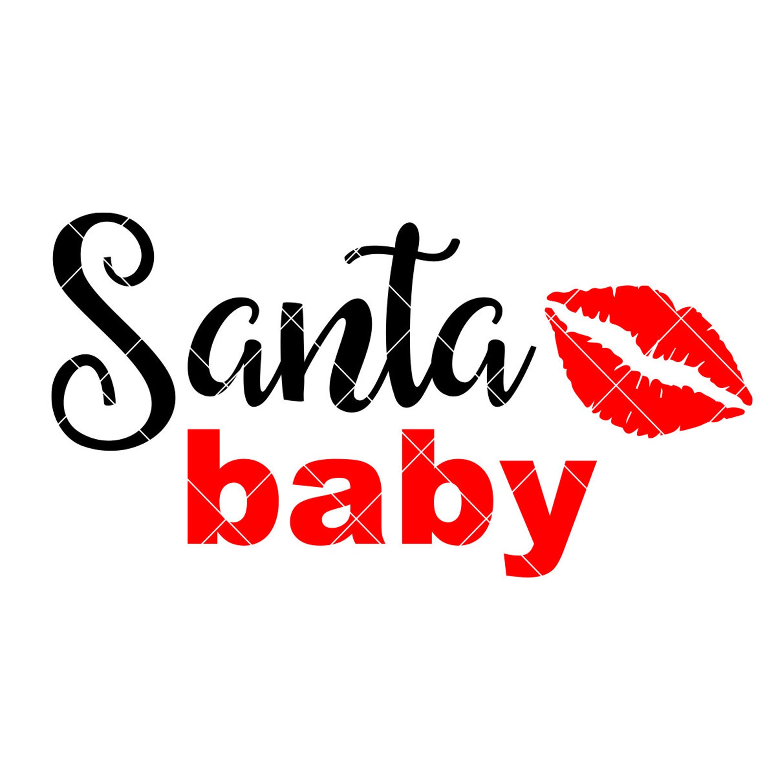 Santa Baby - Santa Baby SVG - Christmas SVG - Christmas T-shirt ...