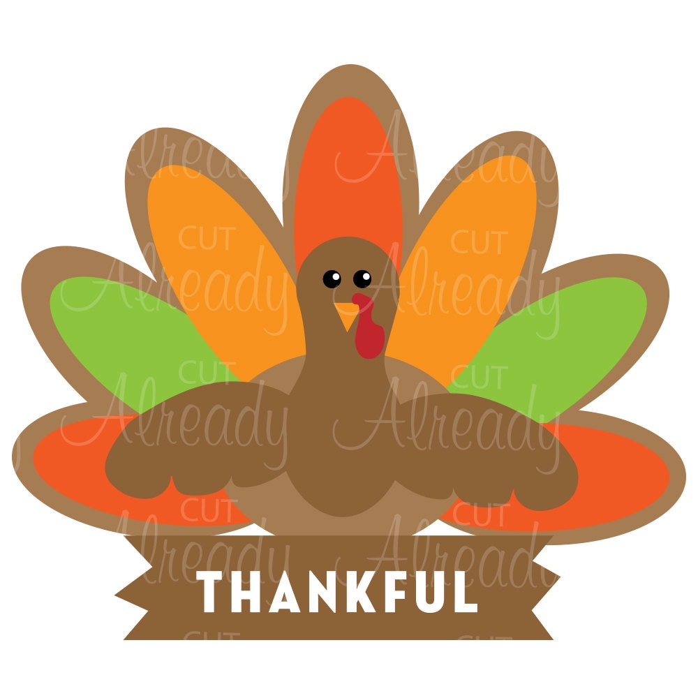 Turkey SVG, DXF - Instant Digital Download - Etsy