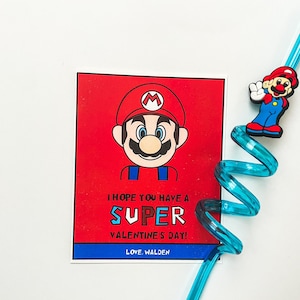 Mario Valentine's Day Cards || Super Mario || Mario Party || Mario ...
