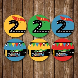 Digital Car Party Invite + Files || Race Cars || Racing Party ...