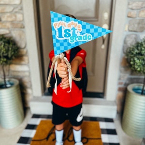 Back to School Flags || First Day of School Flags || 2025 || School ...