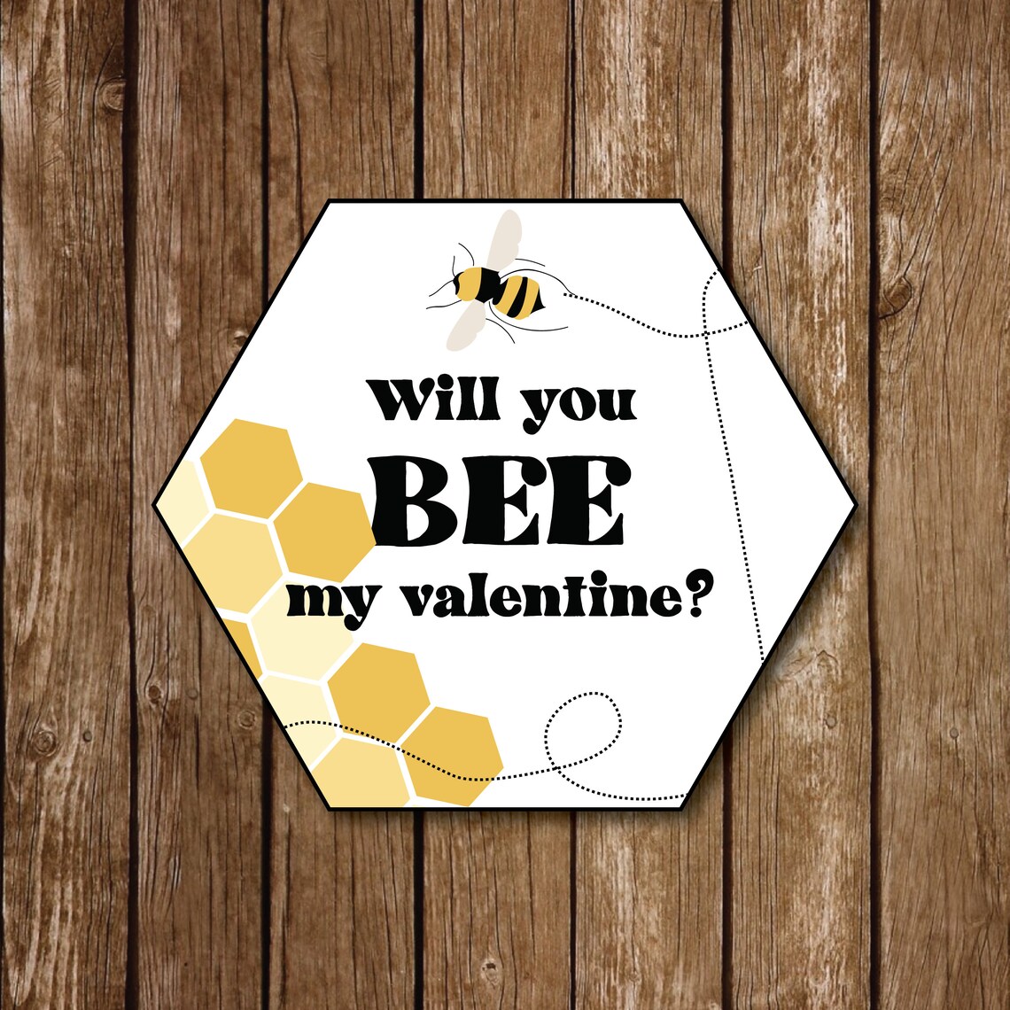 Bee Valentine || Will You BEE My Valentine? || Honey Bee || Valentine's ...