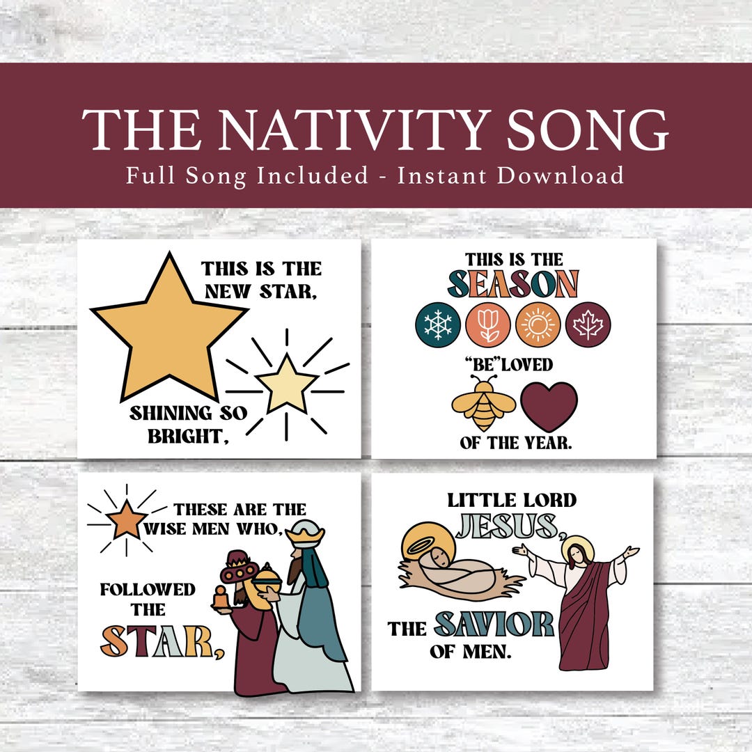 The Nativity Song || Full Song || LDS Primary Singing Time || Instant ...