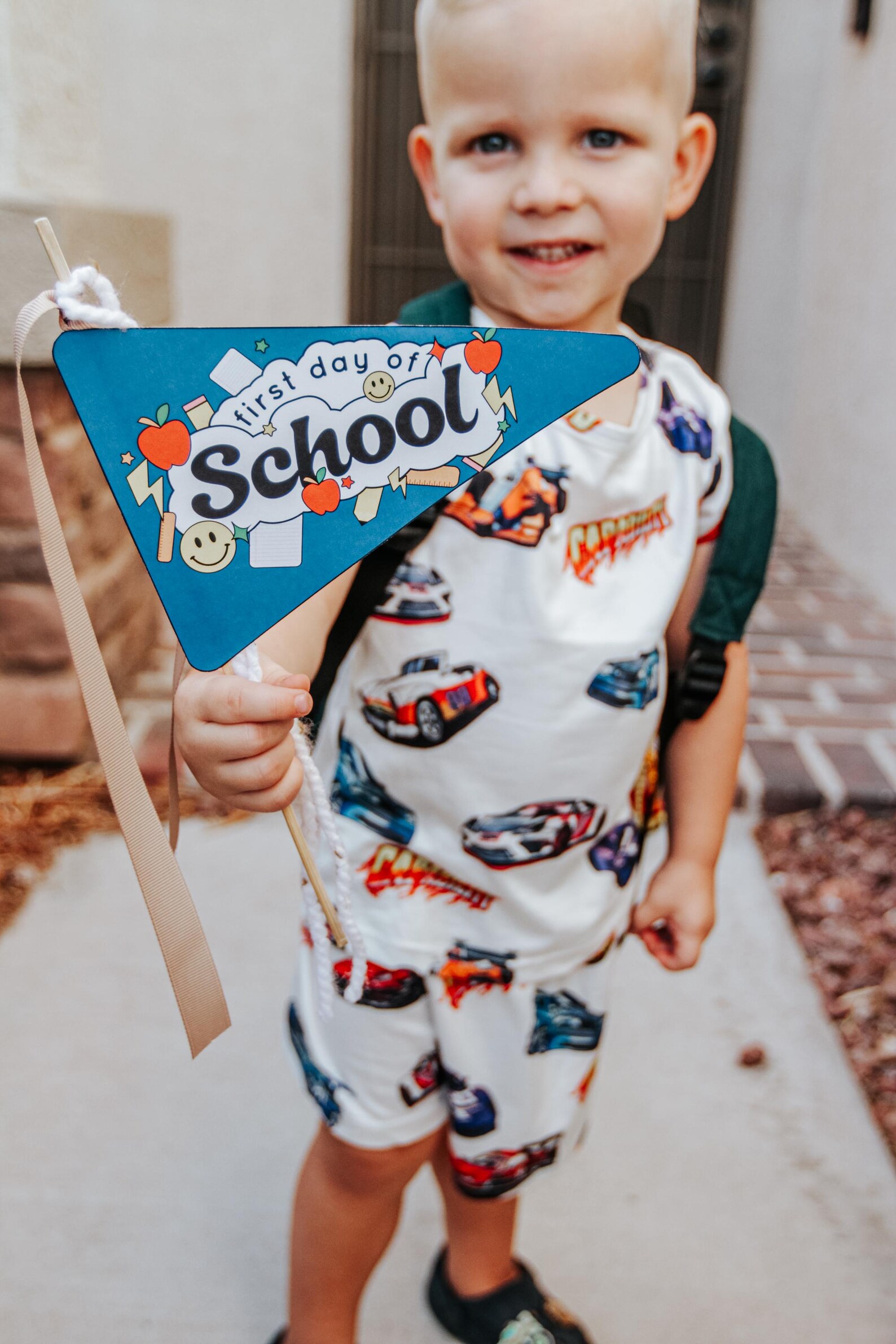 Back to School Flags First Day of School Flags 2024 School DIY Flags - Etsy