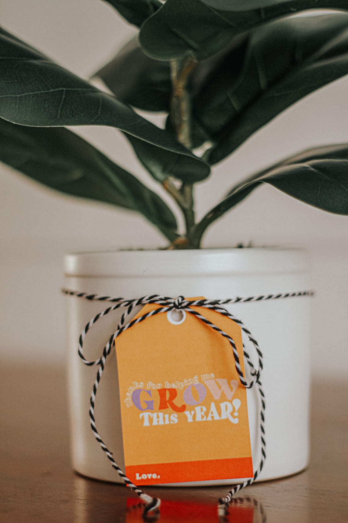 Thanks for Helping Me GROW This Year Teacher Appreciation Tag || Plant ...