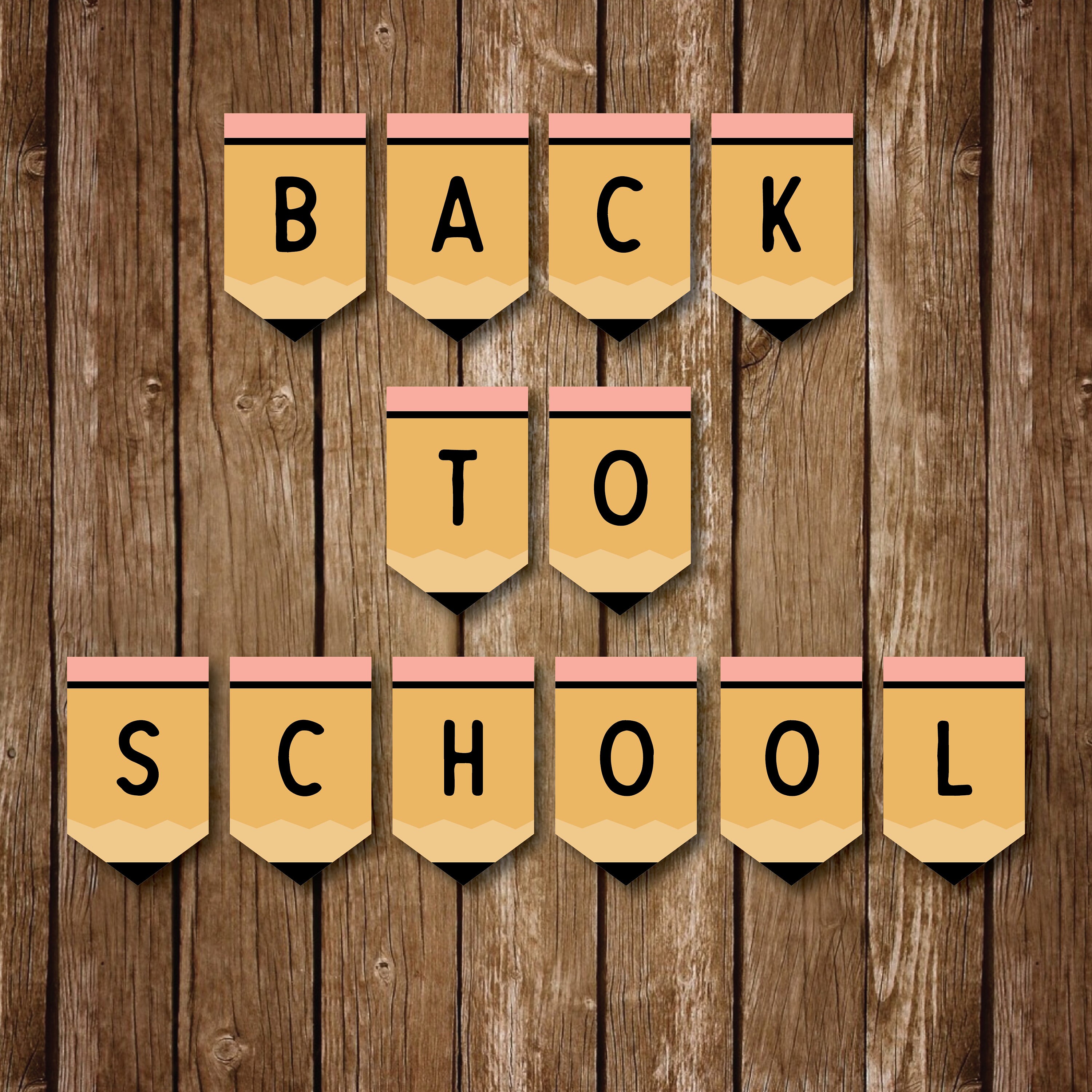 Back to School FAMILY DINNER Banner Placemats Grade | Etsy