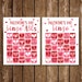 Valentine's Day Pack Valentine Bingo Decor Hearts Heart Attack February ...