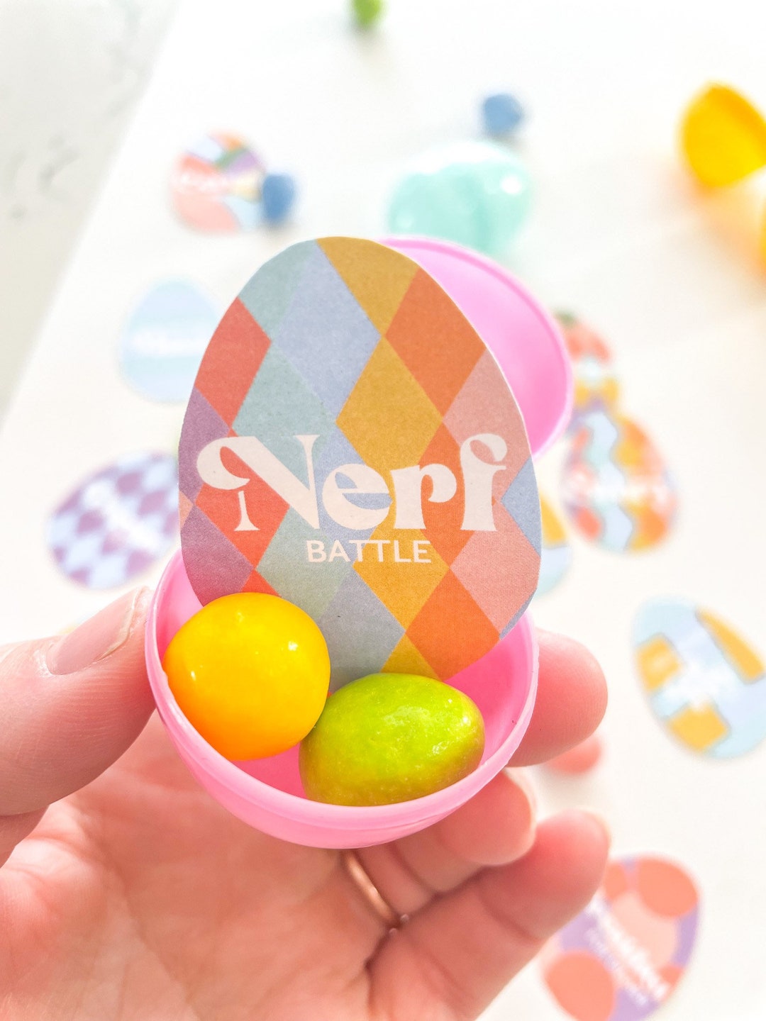 Small EASTER EGG INSERTS || Activity Eggs || Egg Experiences || Egg ...