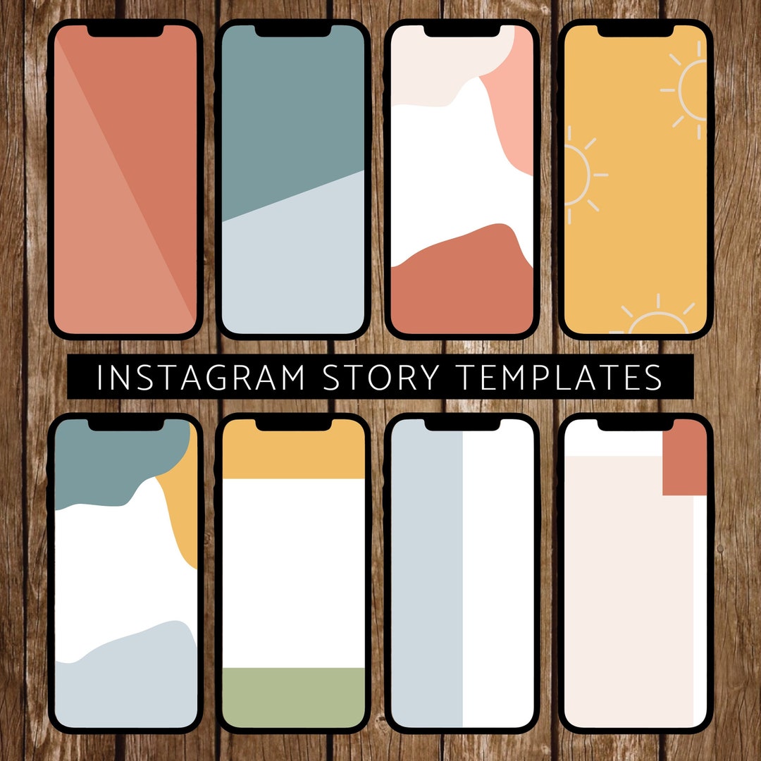 INSTAGRAM STORY Templates || 82 Different Designs || IG Stories ...