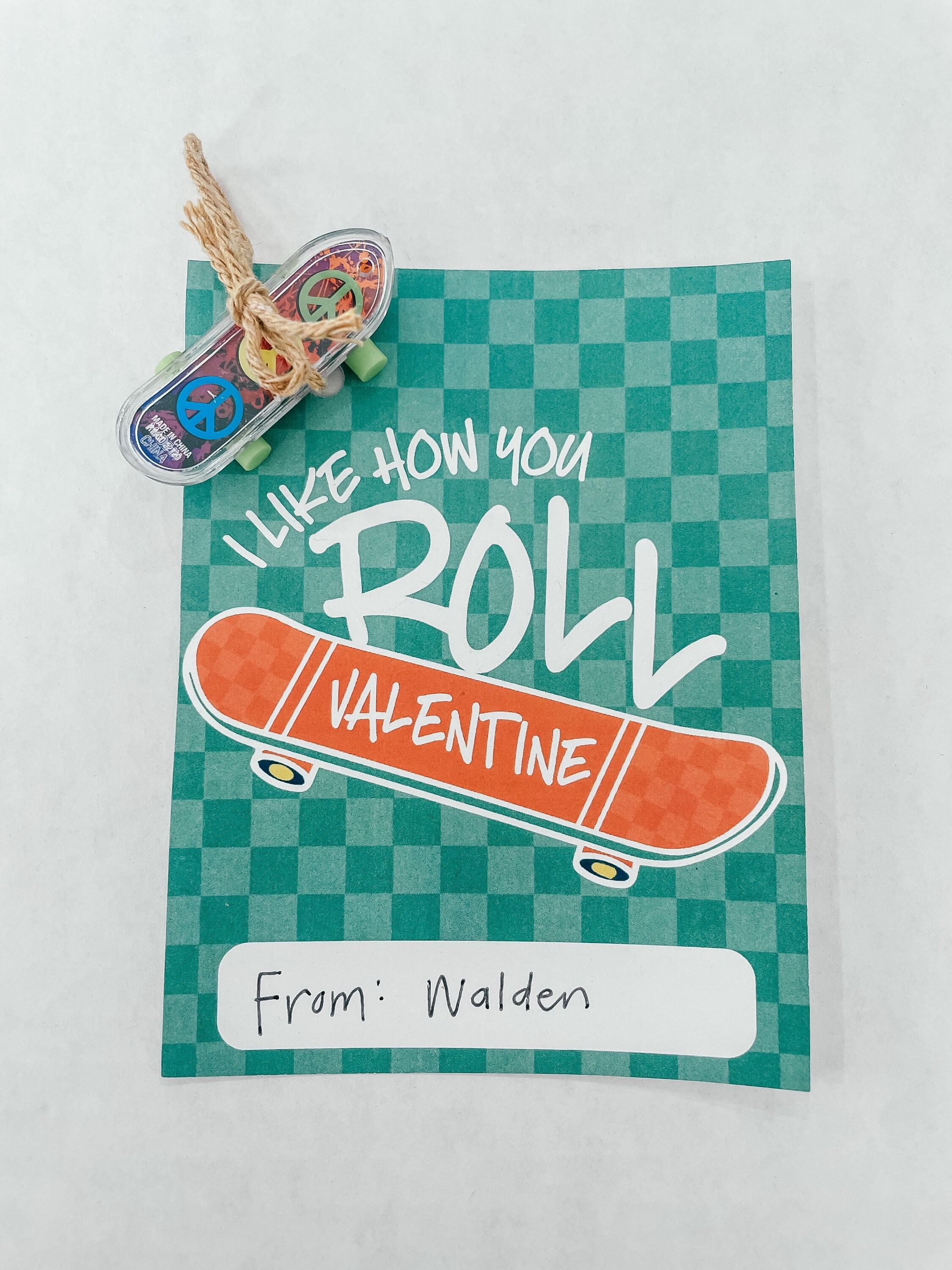 SKATE BOARD VALENTINE'S Day Cards Skate Board Tech - Etsy