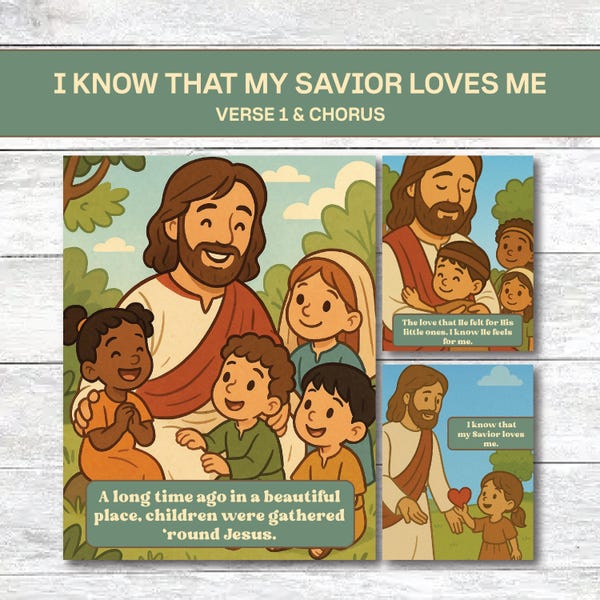 I Know My Savior - Etsy